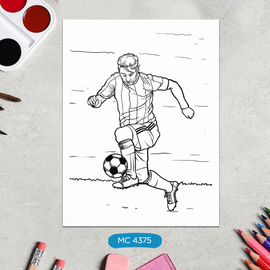 Dibujos Para Colorear De Messi