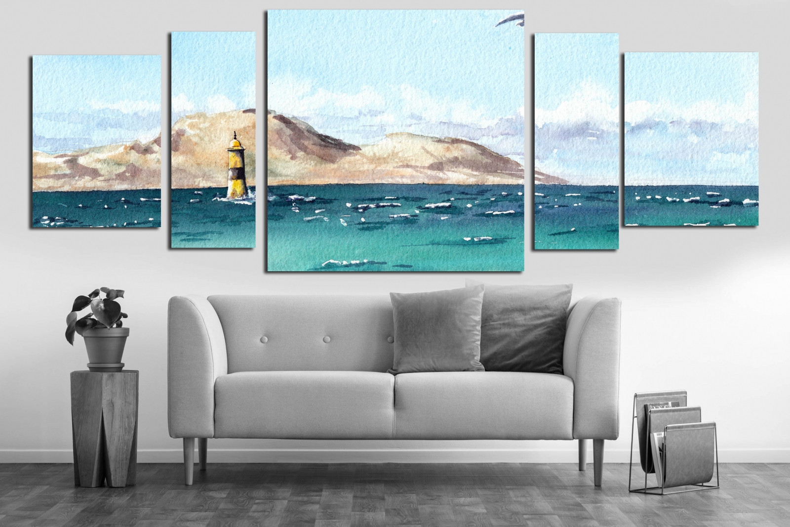 decocuadro - como decorar una pared en blanco